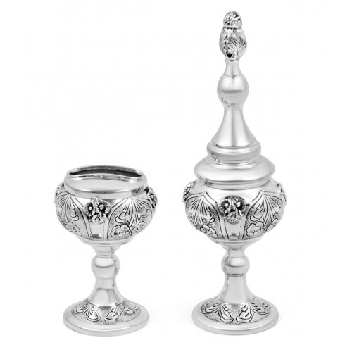 Sterling Silver Havdalah Set - DSC-0128 | canaan-online.com