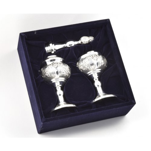 Sterling Silver Havdalah Set - DSC-0128 | canaan-online.com